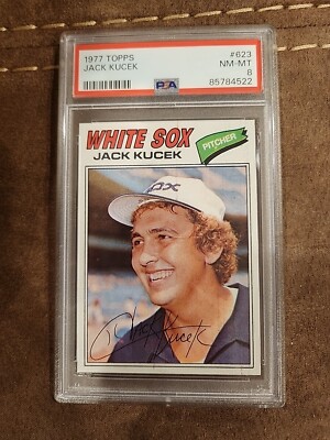 1977 TOPPS BASEBALL #623 JACK KUCEK WHITE SOX PSA 8 NM/MT New Slab | eBay
