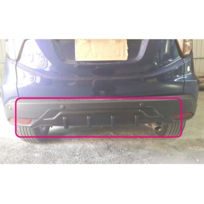 2016-2019 For Honda HRV HR-V Rear Bumper Diffuser Spoiler Unpainted ABS ...