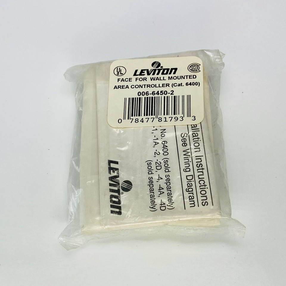 Leviton Face for Wall Mounted Area Controller (6400) Model 6450-2 ...