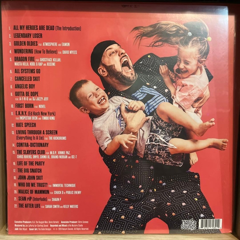 R.A. The Rugged Man All My Heroes Are Dead LP US Hip Hop New Sealed | eBay