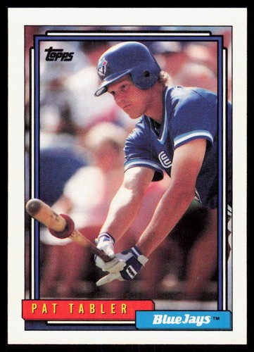1992 Topps 333 Pat Tabler Toronto Blue Jays | eBay