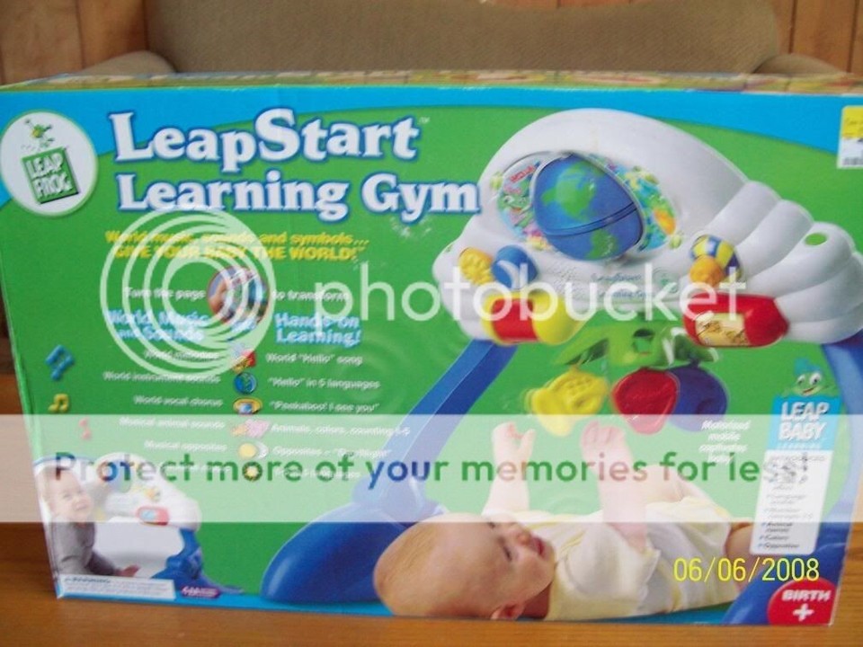 Baby Toddler Vintage Rare Leapfrog Leapstart Learning Center Gym | eBay