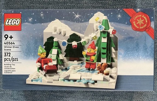 LEGO Winter Elves Scene VIP Insider Building Set 40564 Christmas ...