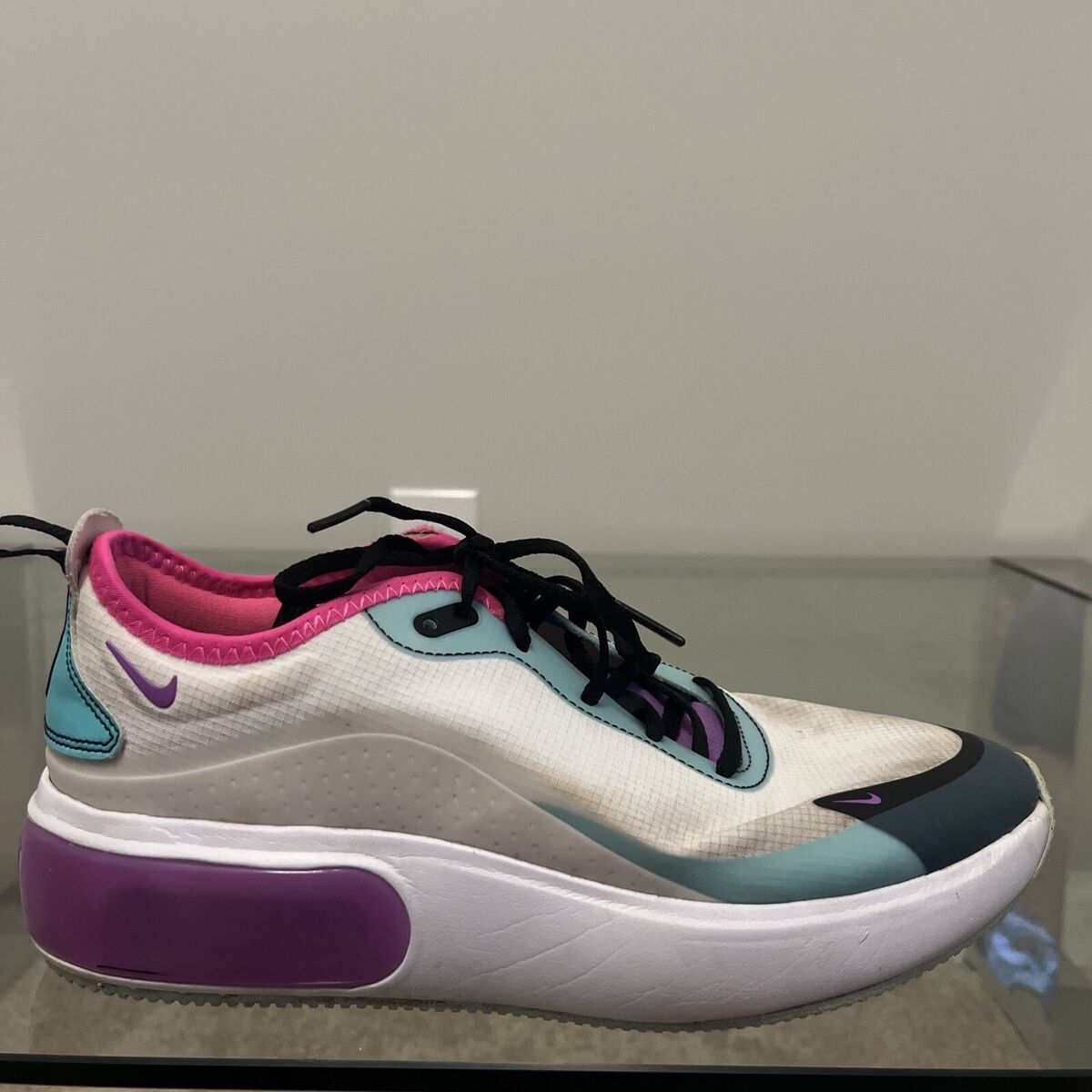 NIKE Women Air Max DIA Platinum Tint Bright Violet CK6665 NIKE Women Air Max DIA Platinum Tint Bright Violet CK6665