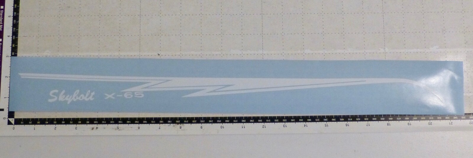 Murray Skybolt X-65 bicycle chain guard decal sticker | eBay