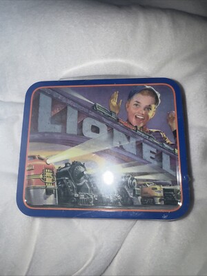 Lionel TrainSmall Metal Lunch Box or Etc. 1998 Great Condition 5 1/2 X ...