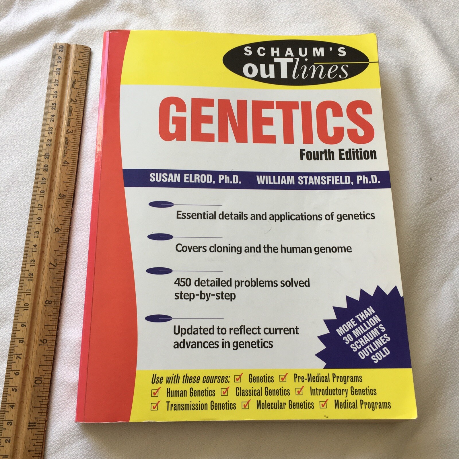 Schaum's Outline of Genetics by Susan Elrod, 4th Edition 9780071362061 ...