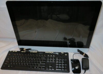 Telikin Elite Silver 22" AIO Touchscreen Computer for Seniors + Mouse ...