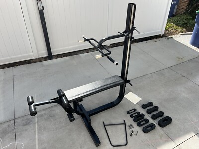 Soloflex Muscle Machine Home Gym Fitness Workout w/Leg Extension + 21 ...