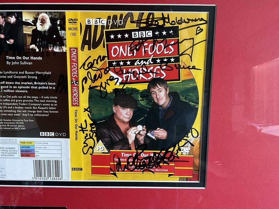 only fools and horses signed Cover Display | eBay UK