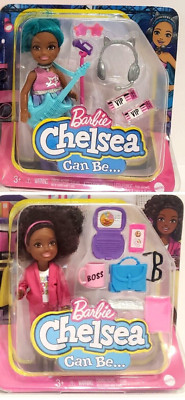 Barbie Chelsea Can Be A Businesswoman, Pop Star w/ Accessories OR POP ...