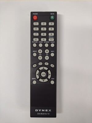 Dynex DX-RC01A-12 LCD LED TV Remote Control | eBay
