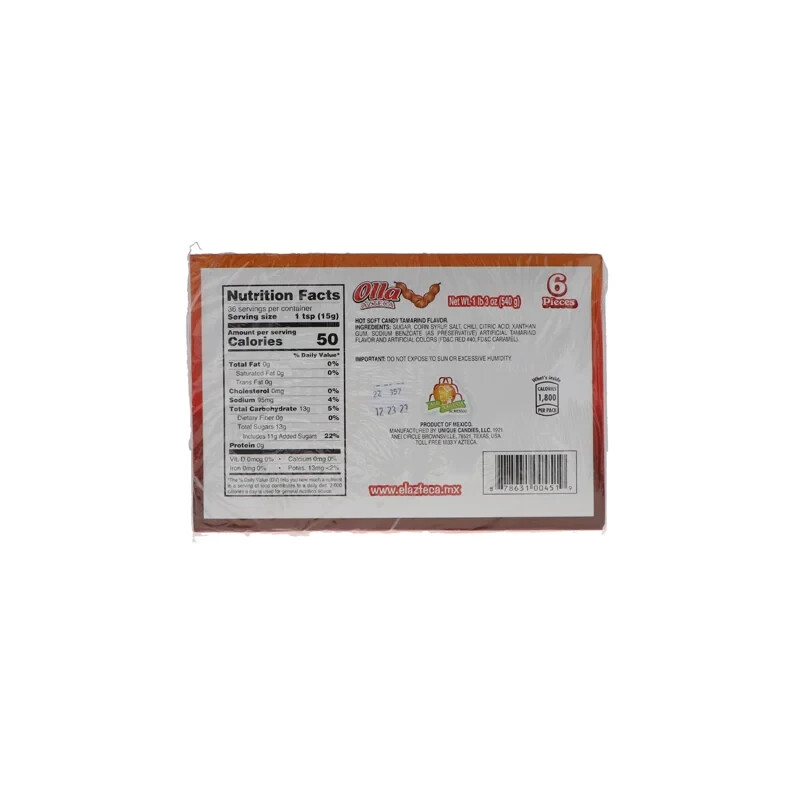 El Azteca Ollota Rica Tamarind Jars Pack of 6 - 3.1oz Each | eBay