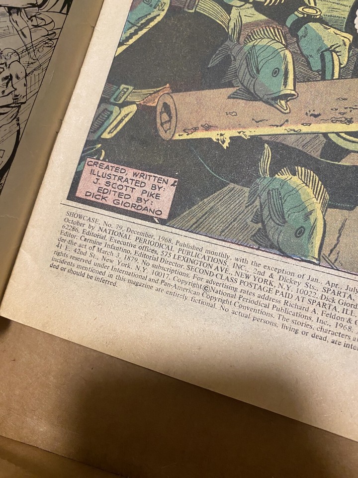 DOLPHIN Showcase #79 (DC Comics December 1968) | eBay