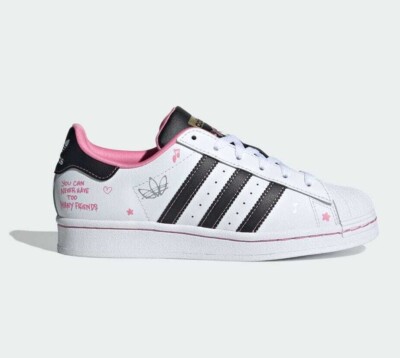adidas Originals Superstar Hello Kitty Kuromi Kids Youth Teens Size ...