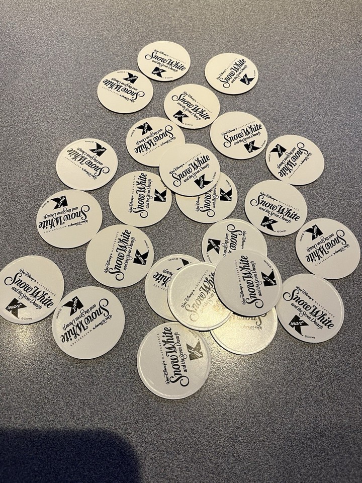 Vntg POG Lot Snow White Kmart Sneezy Doc Dopey Grumpy Doc Happy Bashful ...