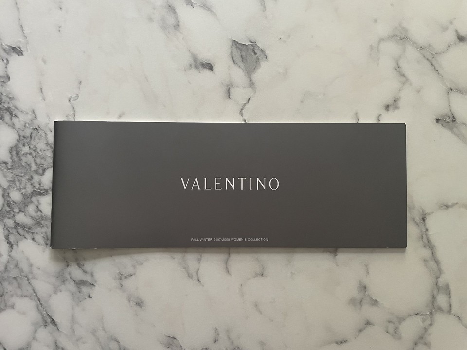 VALENTINO CATALOG FASHION LOOK BOOK Fall Winter 2007-2008 Women's ...