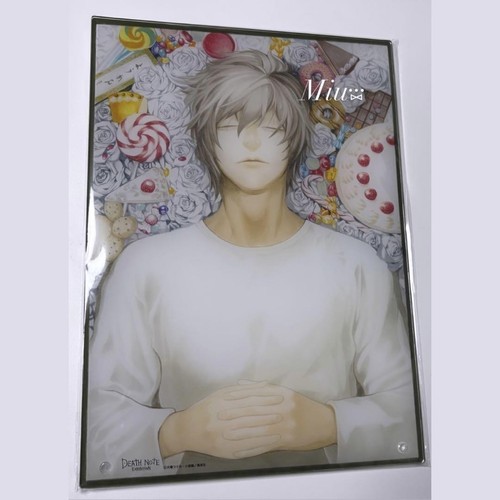 Death Note Exhibition A4 Niigata Original Art L El Acrylic Panel Acrylic Stand O | eBay