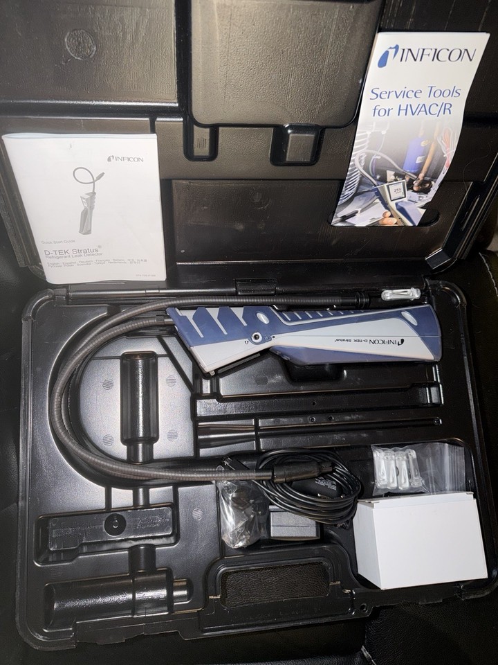 INFICON D-TEK Stratus Refrigerant Leak Detector Portable Monitor - 724 ...