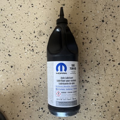 New Genuine Mopar 75w-85 Axle lubricant 68232947AC 68232947AD | eBay