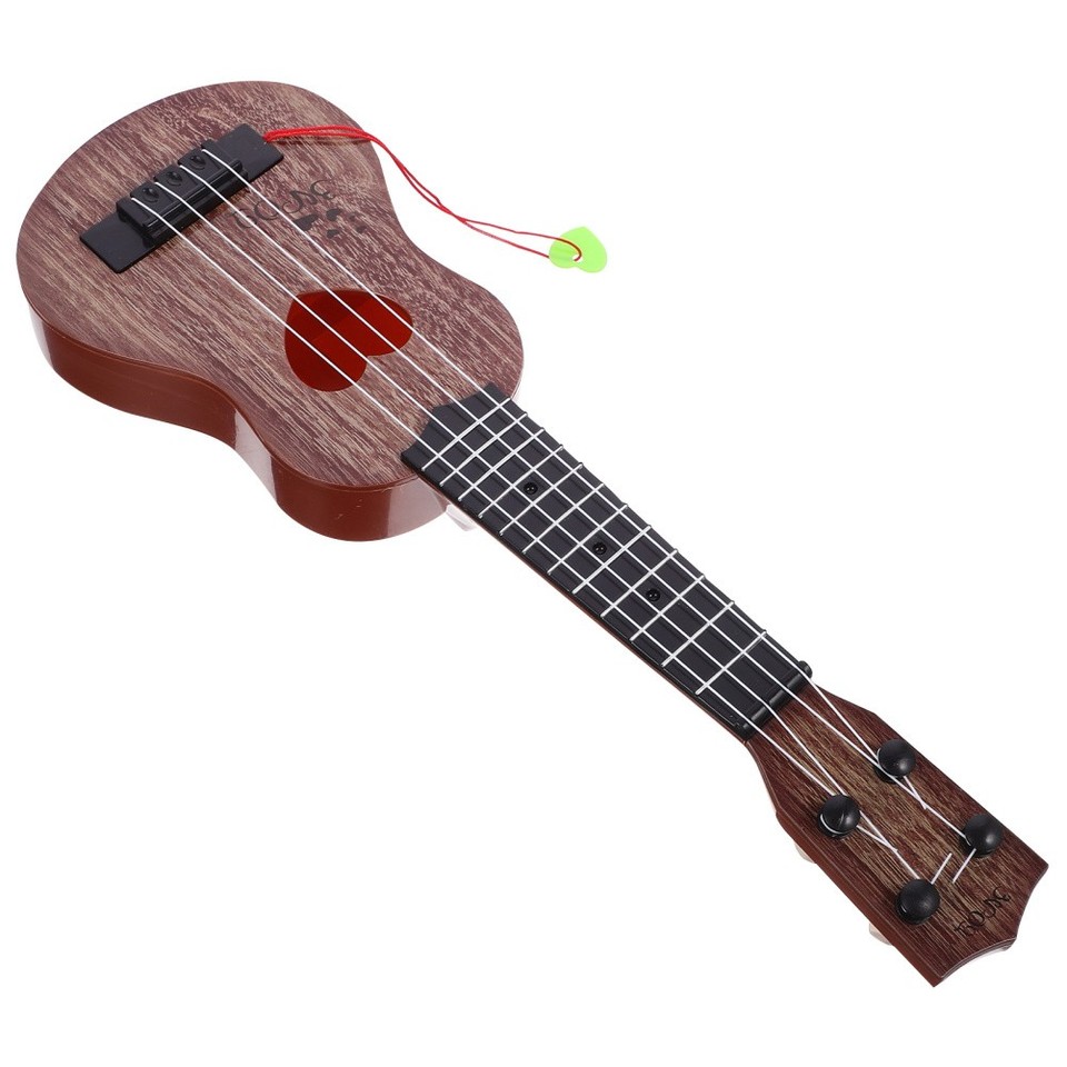 Wooden Ukulele Guitar Toy for Kids Classical Musical Instrument ...