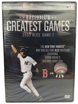 Baseball’s Greatest Games 2003 ALCS Game 7 DVD Boone's Historic Home ...