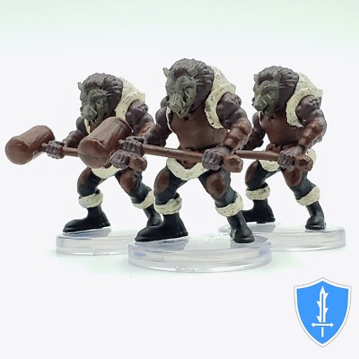 Wereboar x3 - Sand & Stone #20 D&D Icons of the Realms Miniature | eBay