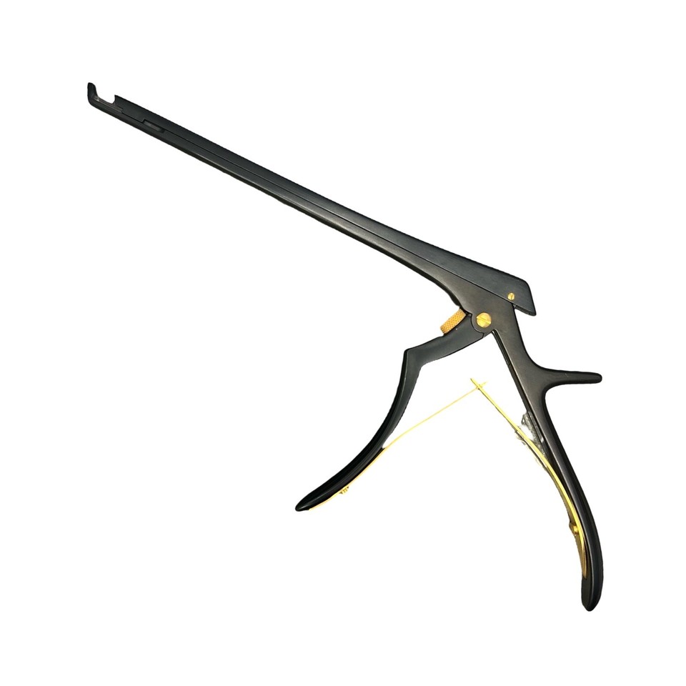 Kerrison Rongeur, 8", 5mm Upbite 40 Deg Angled Forward, Black Coated ...