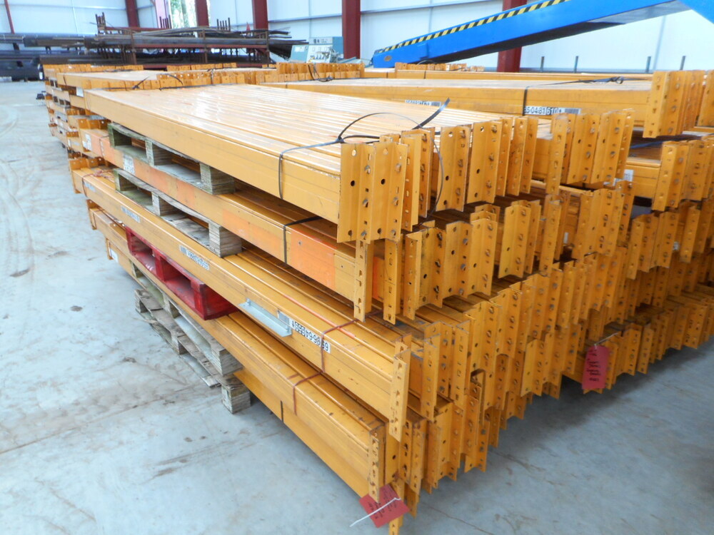 Link 51 Racking 3.035 Mtr Closed Beam Yellow/orange Cross Bar 120 mm x ...
