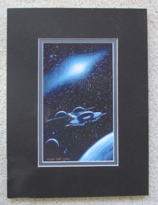 JEFF WARD PRINT S/N WITH CERTIFICATE OF AUTHENTICITY OUTER BOUNDARIES ...