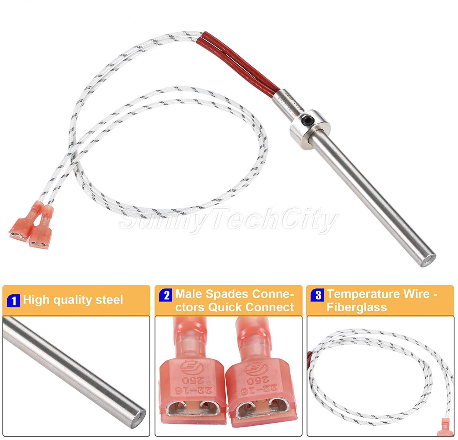 PU-CHA Stove Igniter Replace for Englander Pellet 25-EP 25-EPI 25-PAF ...