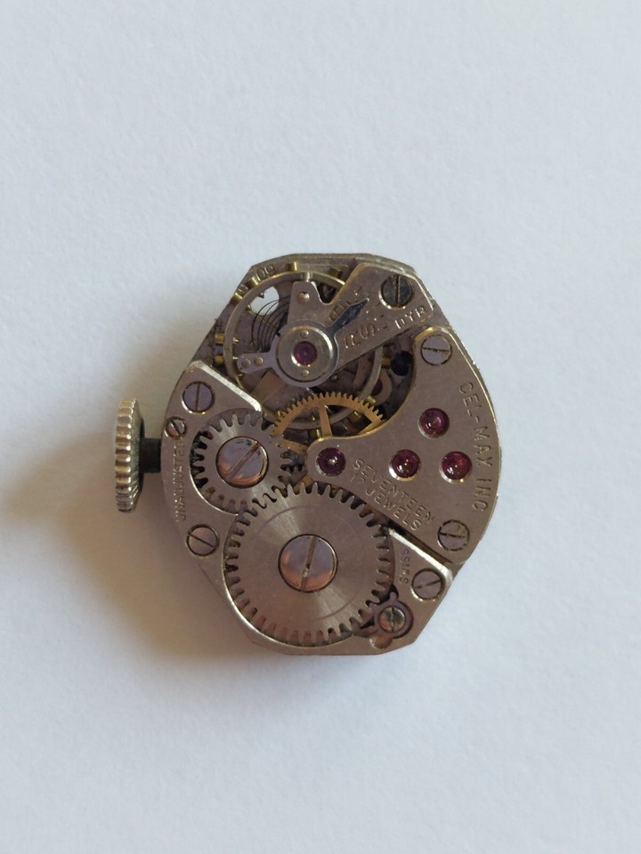 Vintage Geneva Watch Movement 17 Jewels Swiss For Parts | eBay