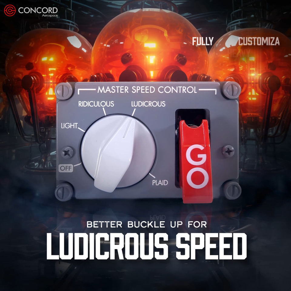 LUDICROUS SPEED PANEL | eBay