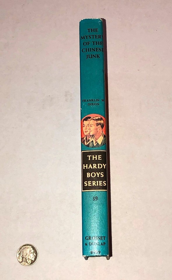 The Hardy Boys Book The Mystery of the Chinese Junk #39 1960 Vintage | eBay