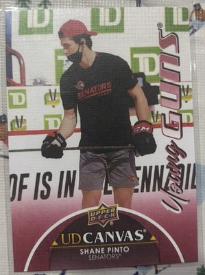 2021-22 Upper Deck Young Guns Canvas #C103 Shane Pinto - RC Rookie | eBay