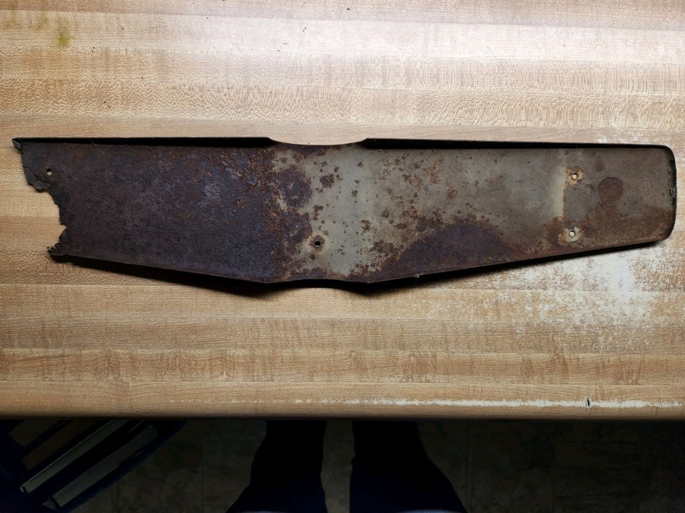 1920s Pressed Steel Military Airplane Wing - Part - As Is | eBay
