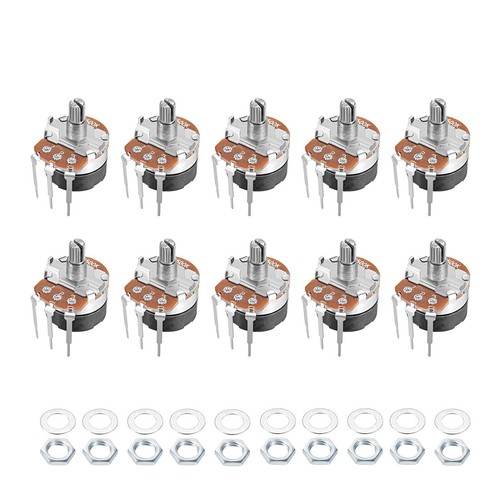 10stk. WH138 Variable Widerstand Einkreis Kohlenfilm Potentiometer ...