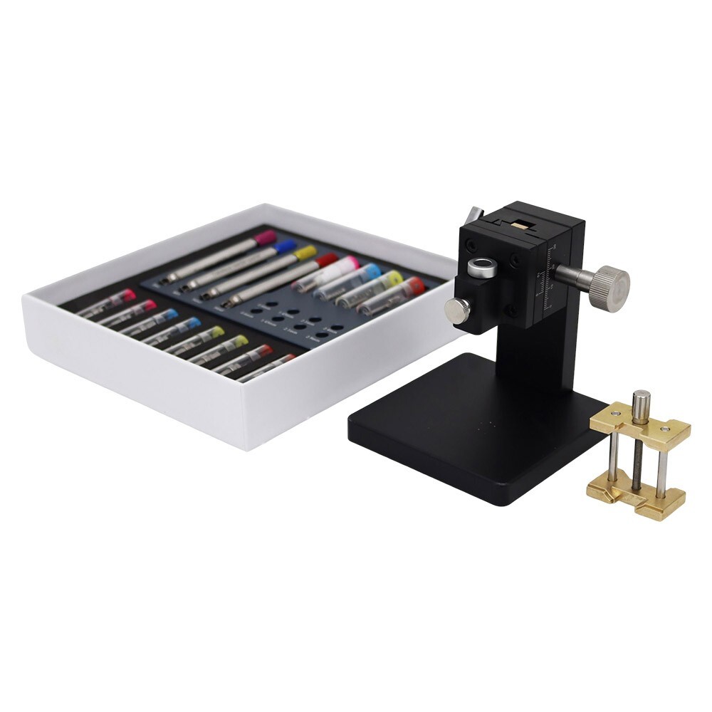 INTBUYING® Watch Hand Setting Fitting Press Holder Support w/ Parts ...