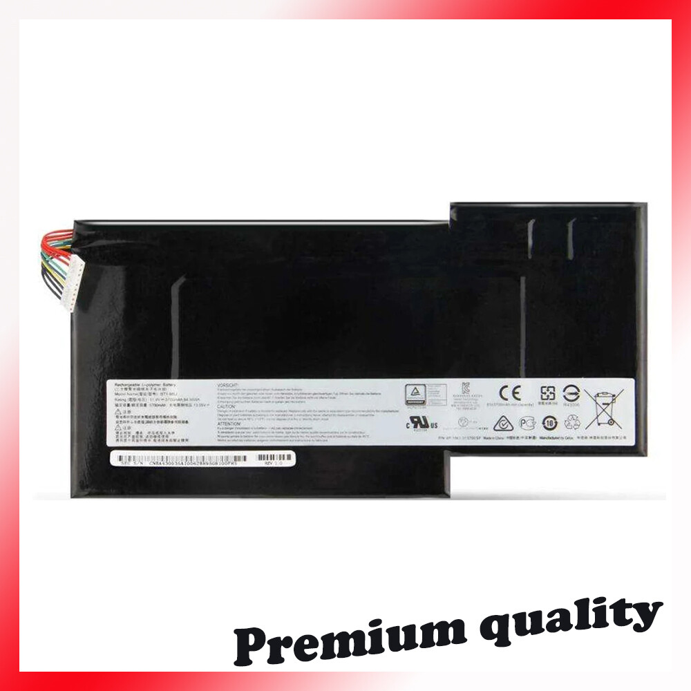 64.98Wh 11.4V 5700mAh BTY-M6J Battery For MSI GS63VR GS73VR Stealth 6RF ...