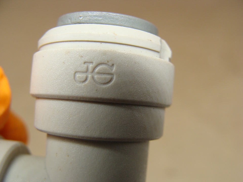 JOHN GUEST SK 266-001 PNSF-51 TUBE 90 DEG. 1/2" PUSH TO CONNECT FITTING ...