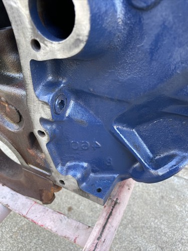 1969 1970 Boss 429 Engine Block 4 Bolt Main Cap STD BORE NICE Mustang ...