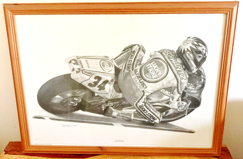 Kevin Schwantz - MOTO GP - Framed Limited Print - 68/1000 - Steve ...