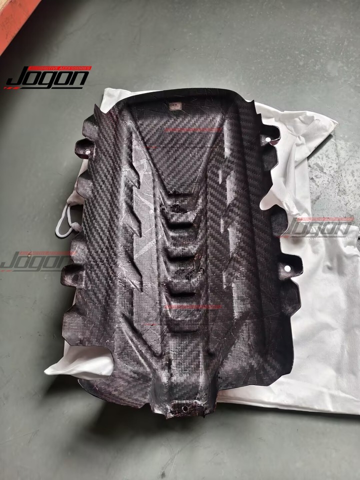 Red Carbon For Corvette C8 Stingray Coupe Convertible HTC 20+ Engine ...