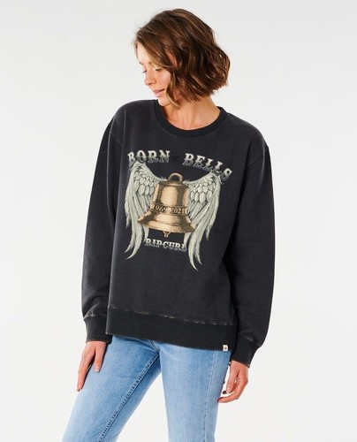 Rip Curl Women's Born At Bells Sweatshirt Crewneck Pullover Jumper ...