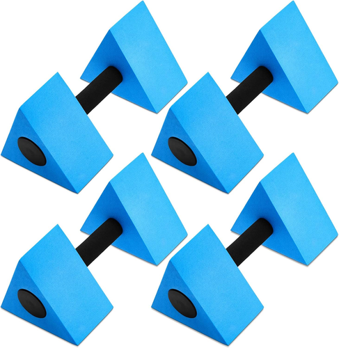 4 Pcs Triangular Aquatic Exercise Dumbbells Floating Water Weights for ...