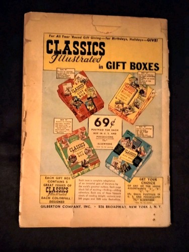 Classic Comics #20. The Corsican Brothers by Alexandre Dumas Third Print. HRN 28 | eBay