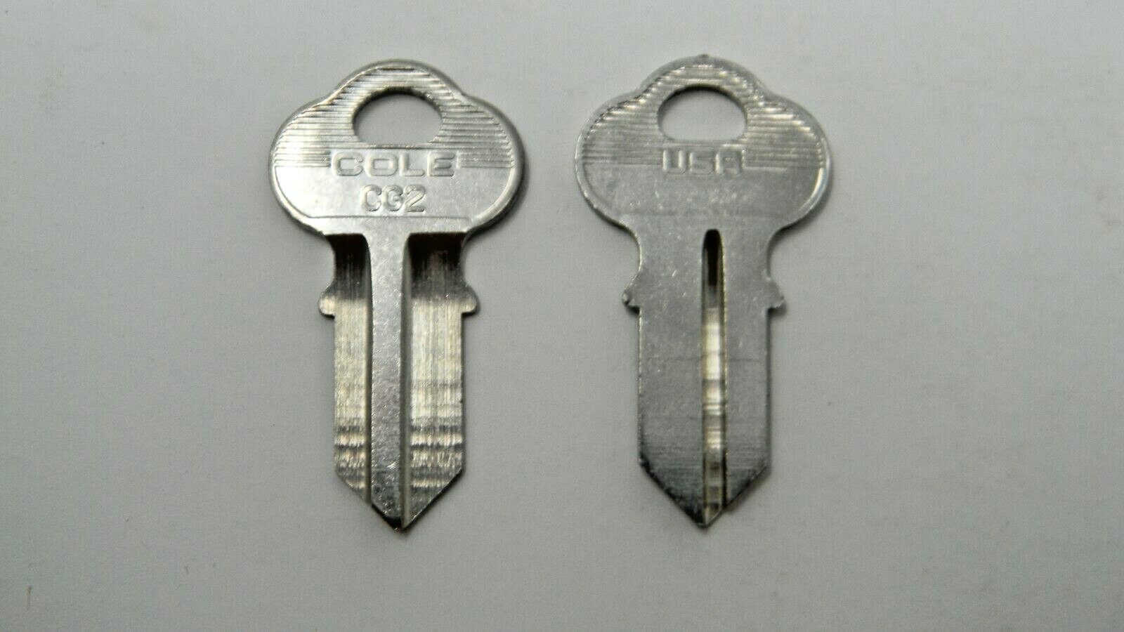 Chicago Key Blank CG2 by Ilco/Hillman/Cole - 2 Blanks | eBay