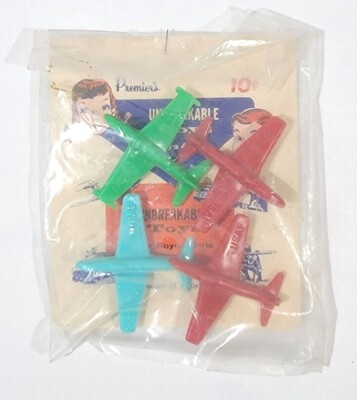 Vintage Premier Unbreakable Toy Plane | eBay