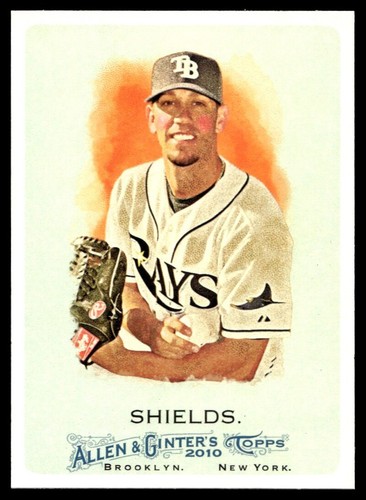 2010 Topps Allen & Ginter James Shields G4 #217 | eBay