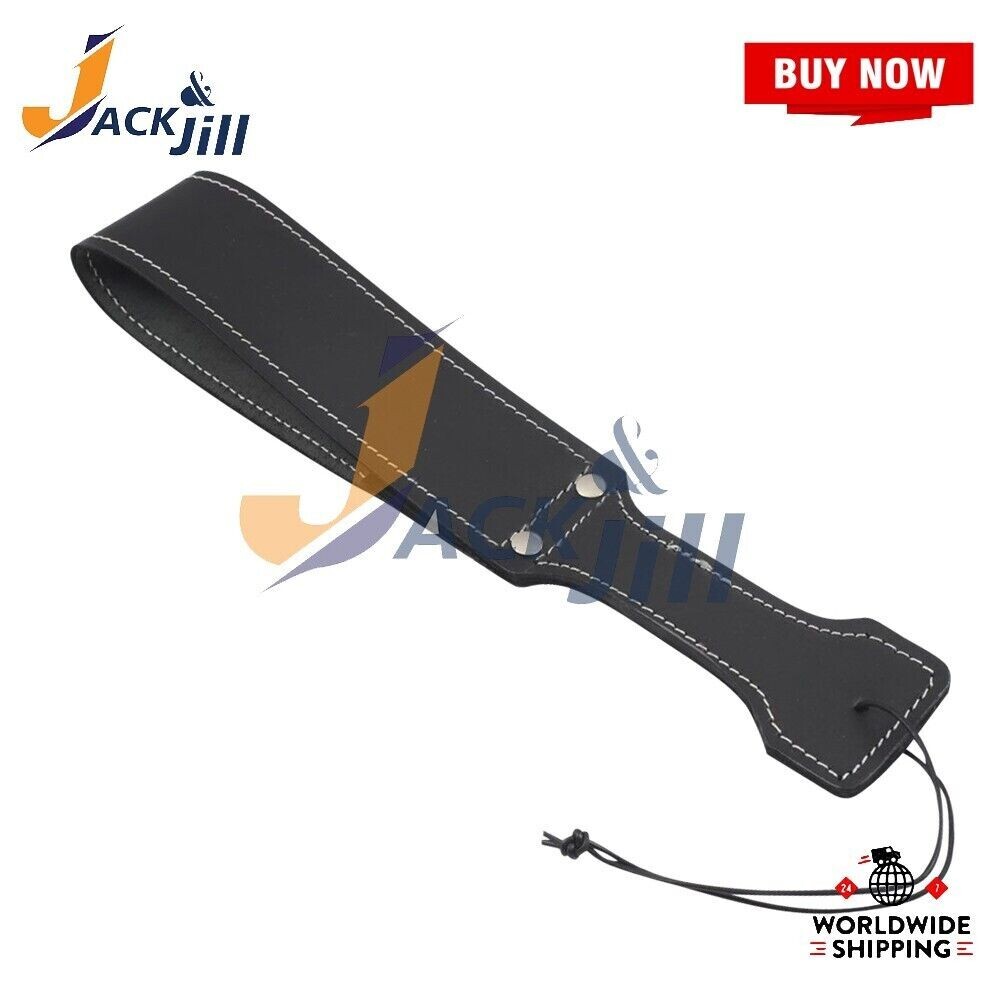 Cowhide Spanking Paddle Slapper Belting Leather for spanking Weighty ...